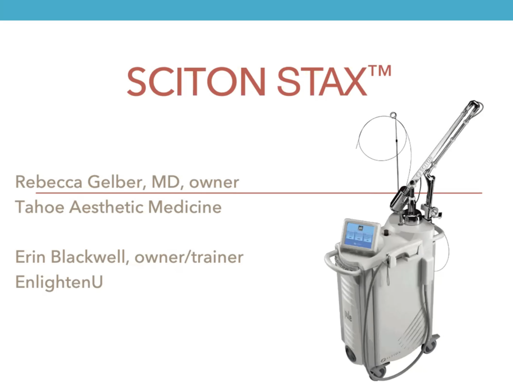Sciton STAX - Sciton